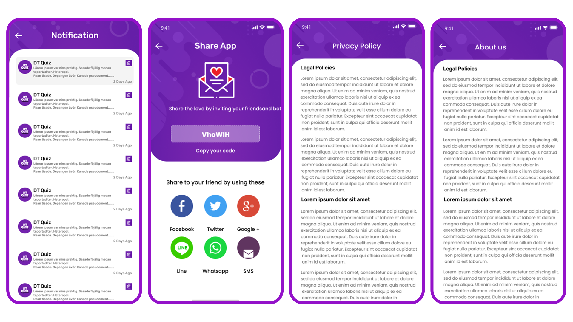 Dtquiz Online Quiz Flutter App Trivia Quiz Quiz Game Android Ios Admin Panel By